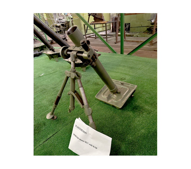 Mortar 60 mm M57 with ZIP – Goldiearms